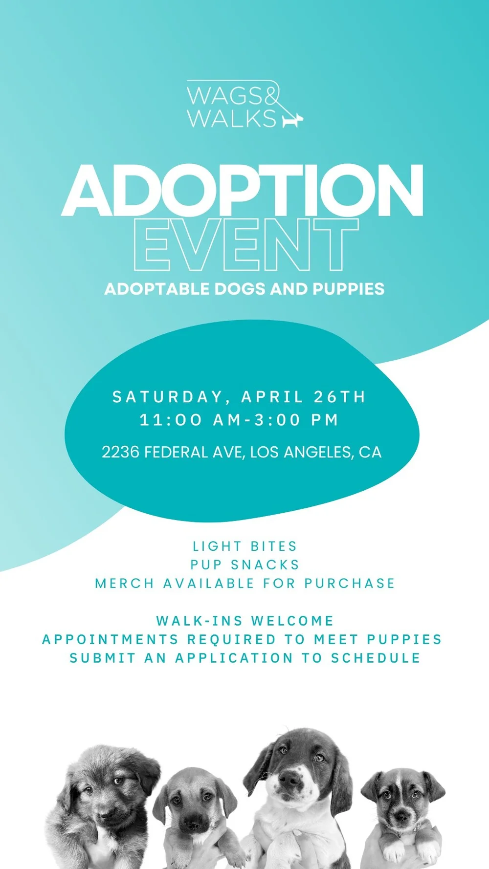 LA Events Calendar — Wags and Walks