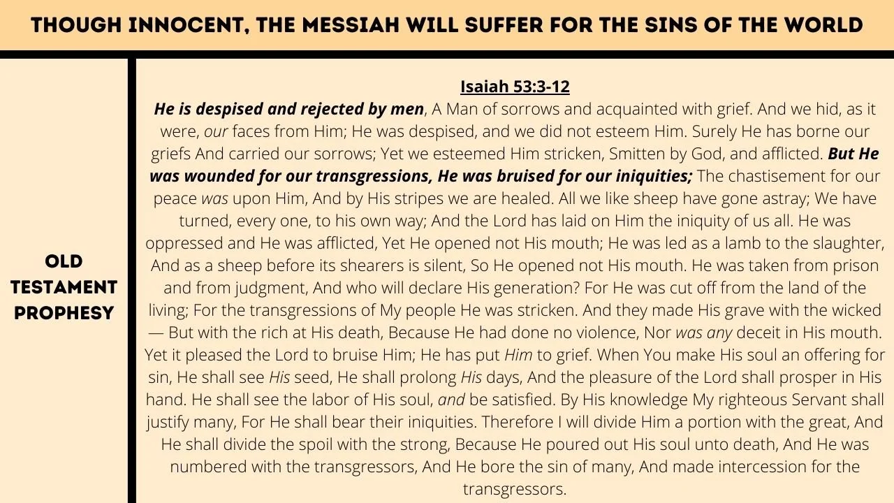 OT Prophesies & NT Fulfillment, Part 2 — Thoughts on Christ