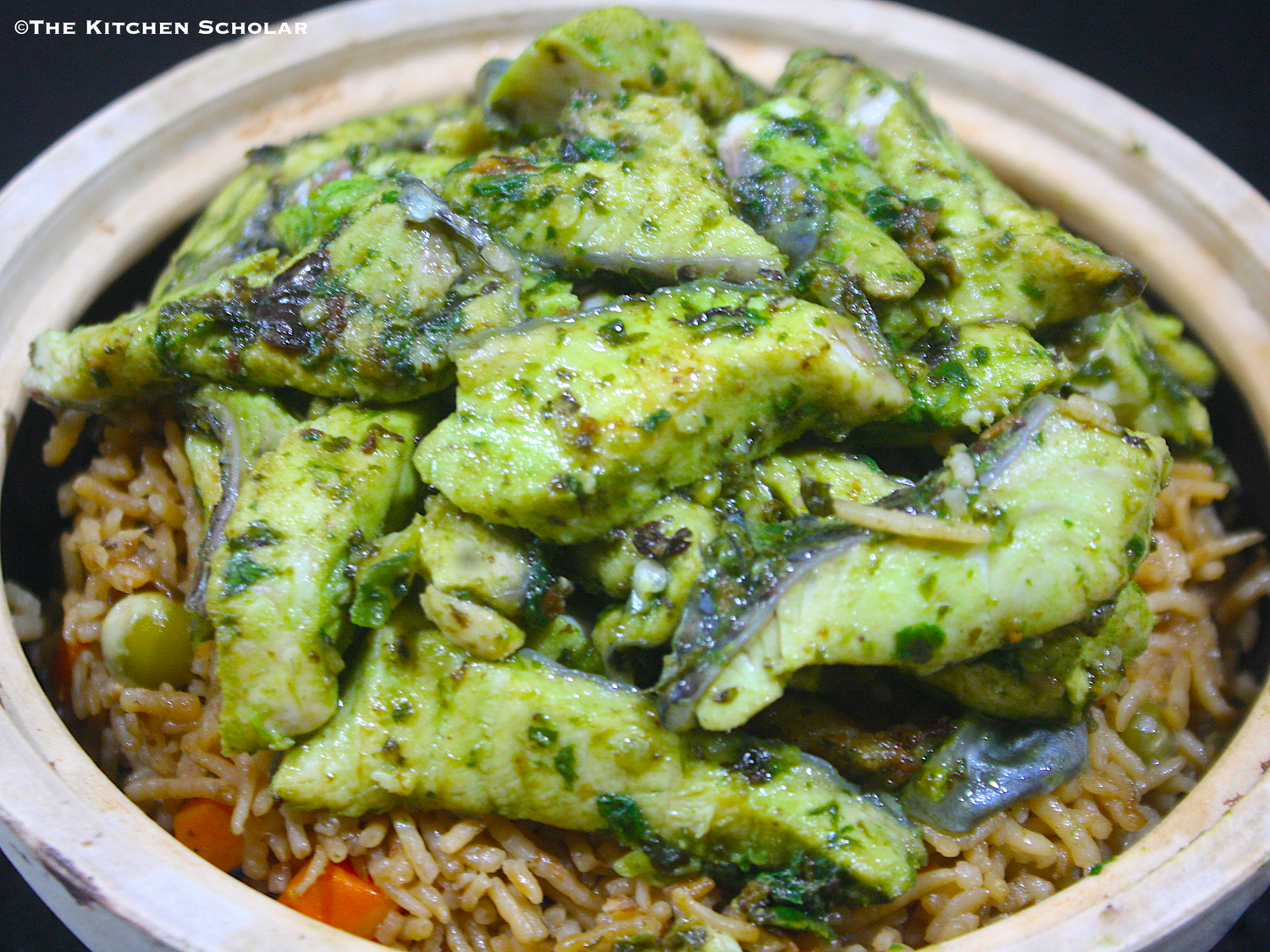 BHOPALI FISH FILLETS WITH GREEN SEASONINGS — The Kitchen Scholar