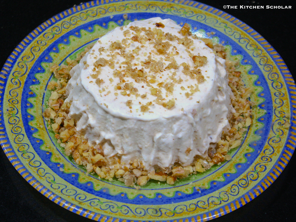 FROZEN WALNUT PRALINE MOUSSE — The Kitchen Scholar