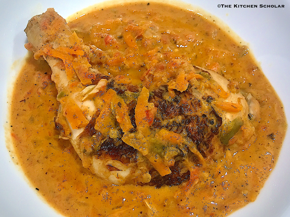 POLLO EN SALSA DE COCO (CHICKEN IN COCONUT SAUCE) — The Kitchen Scholar