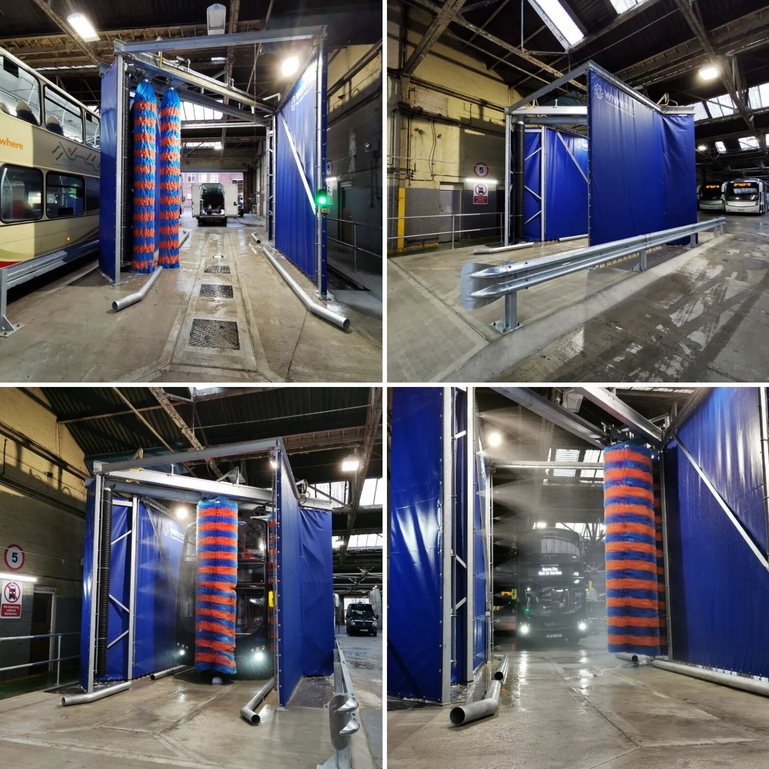 Drive Through Bus Wash System (Drive-Thru Bus Wash) — WNV Systems