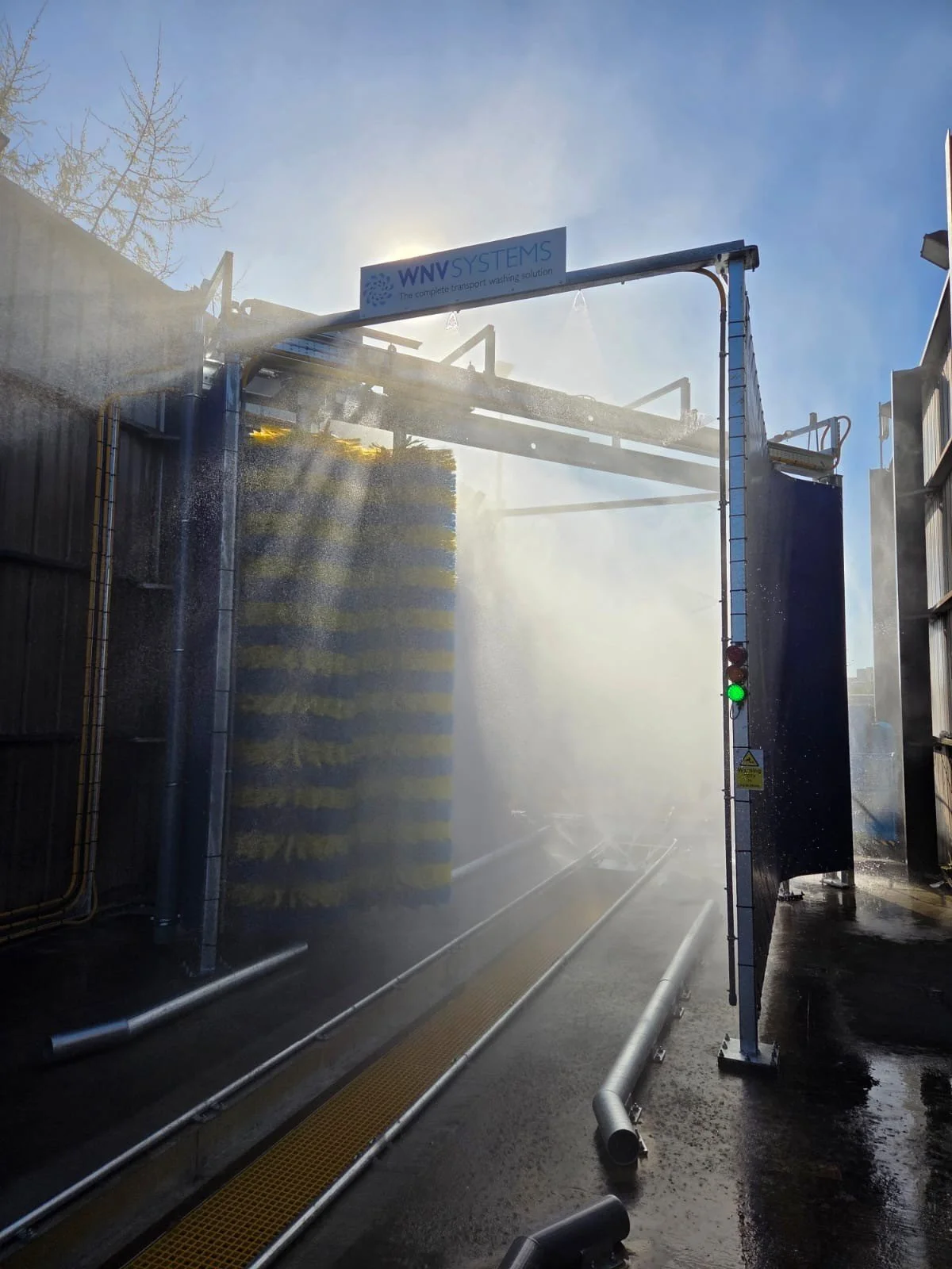 Combined Bus & Chassis Wash For Stagecoach — wnv systems