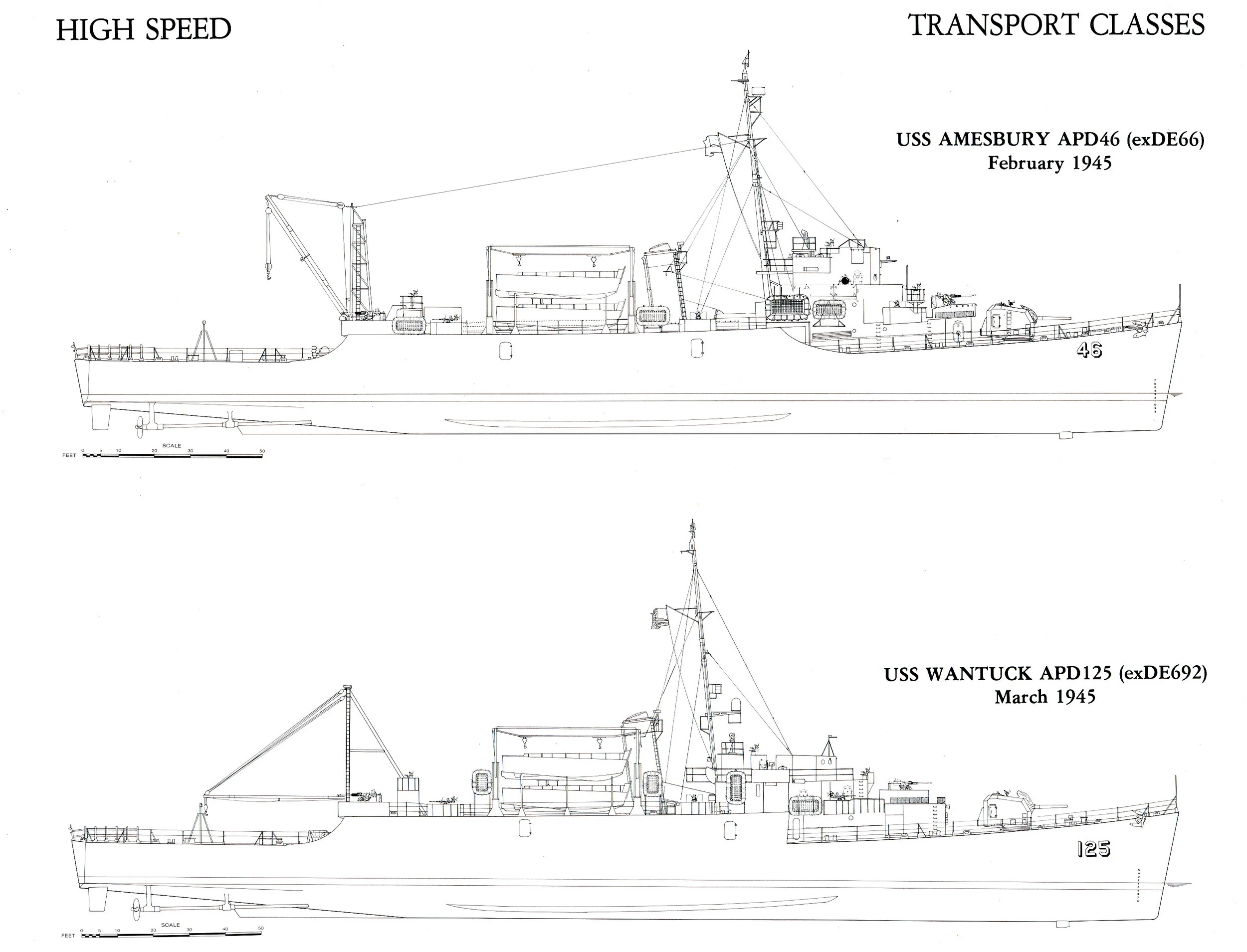 Modifications of Destroyer Escorts — USS SLATER