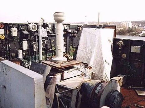 Flying Bridge — USS SLATER