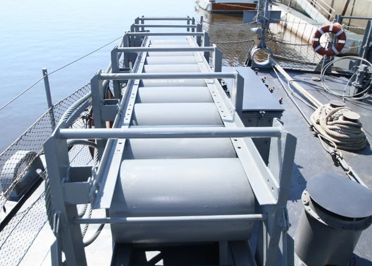 Depth Charge Racks — USS SLATER