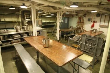 Mess Deck — USS SLATER