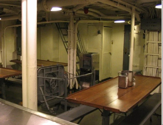 Mess Deck — USS SLATER
