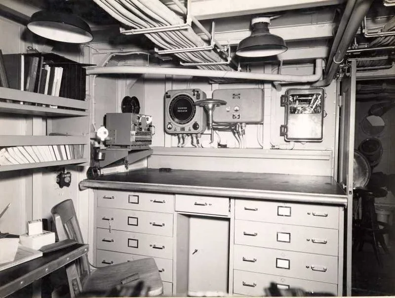 Chartroom — USS SLATER