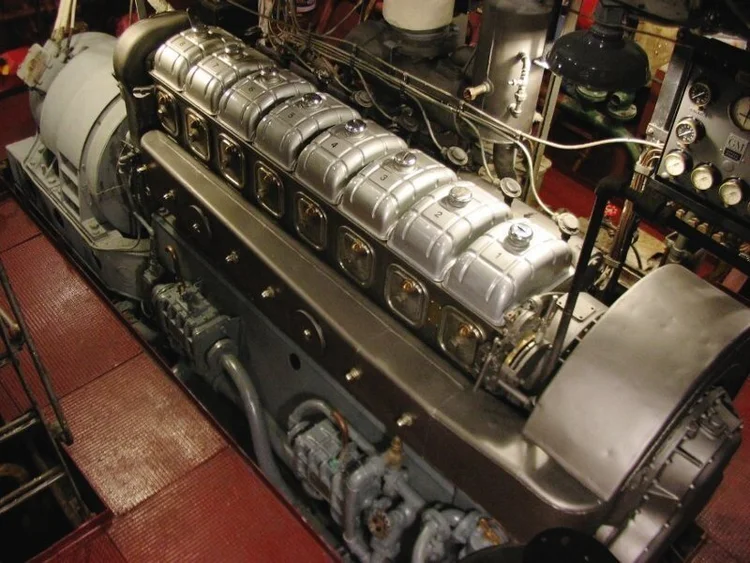 Engine Room — USS SLATER