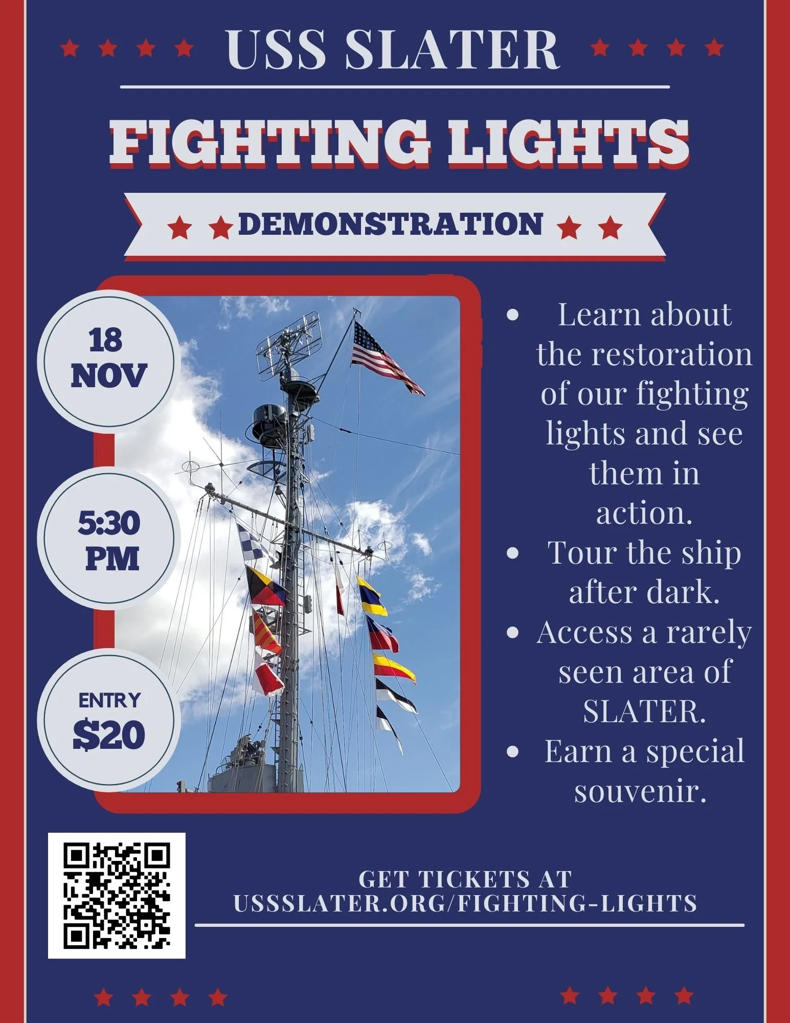 Fighting Lights — USS SLATER