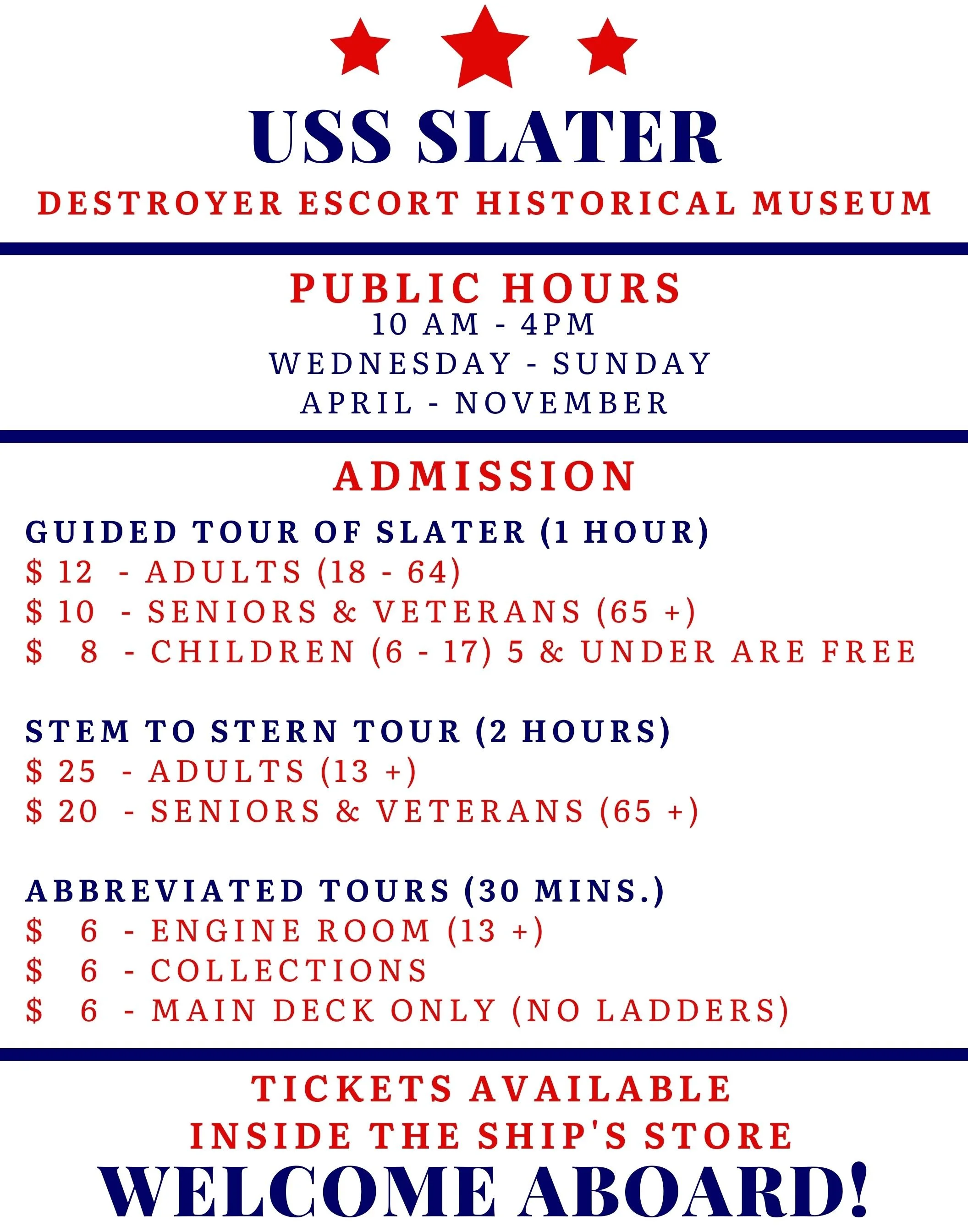Plan A Visit — USS SLATER