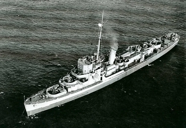 DE Classified — USS SLATER