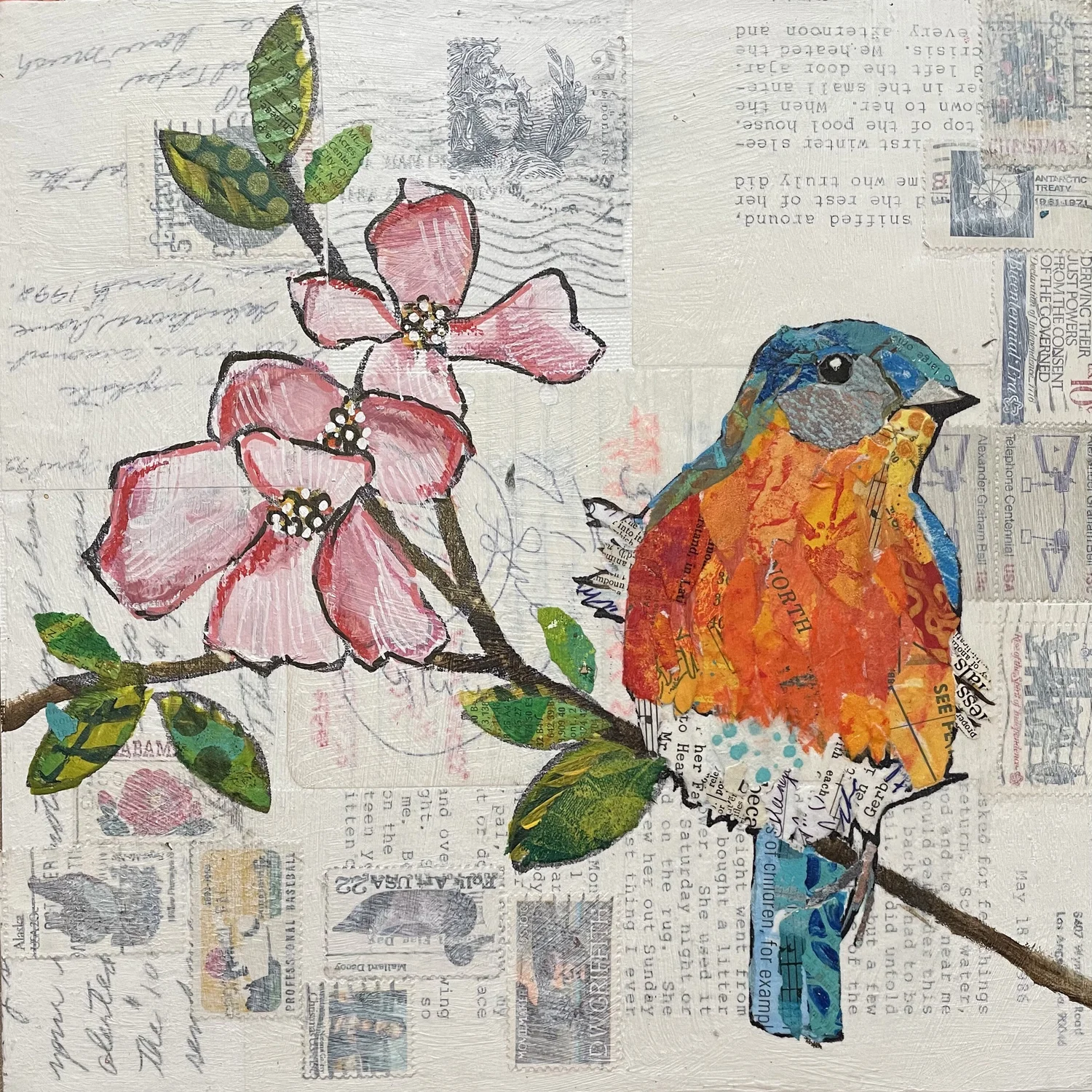 Mixed Media Collage Artwork