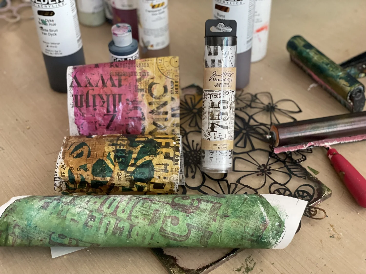 Thank You Tim Holtz! — PaperPaintings.com
