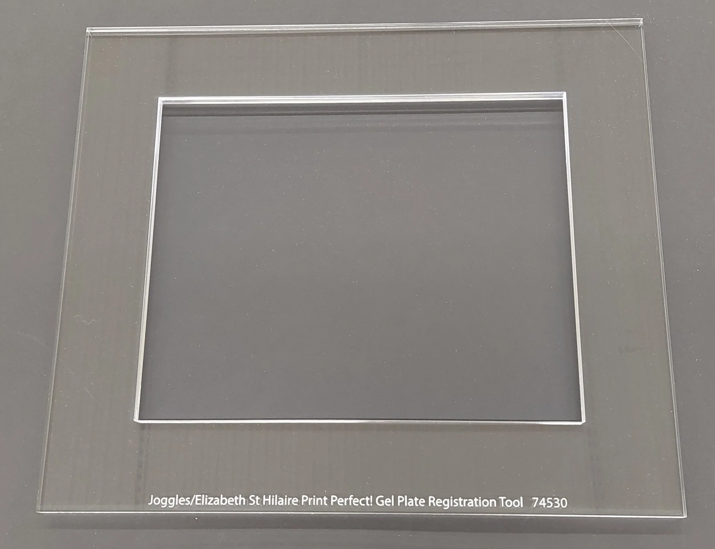 Perfectly Lined-Up Layers on the Gel Plate — PaperPaintings.com