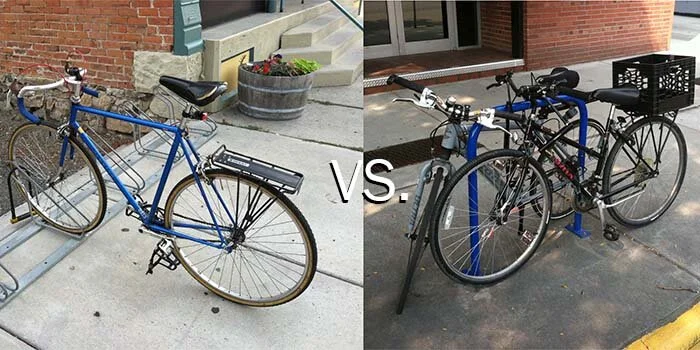 Bike Rack Comparison 1 — High Plains Architects