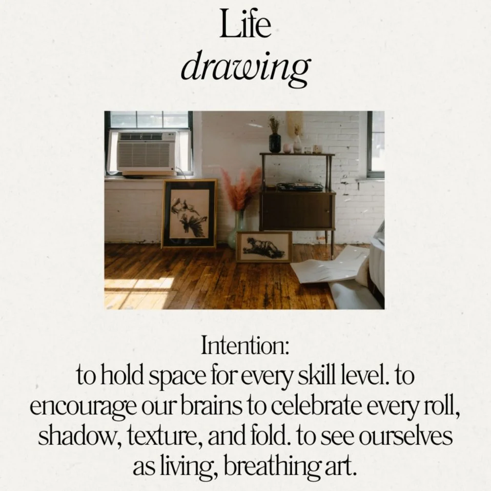 Life Drawing Series (1 of 4) — Mel Lo Designs
