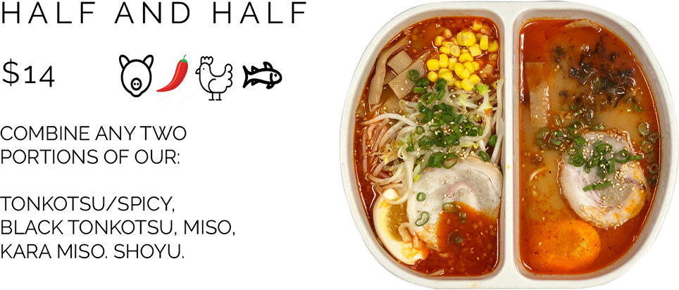 Menu — Hanabi Ramen