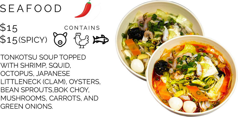 Menu — Hanabi Ramen