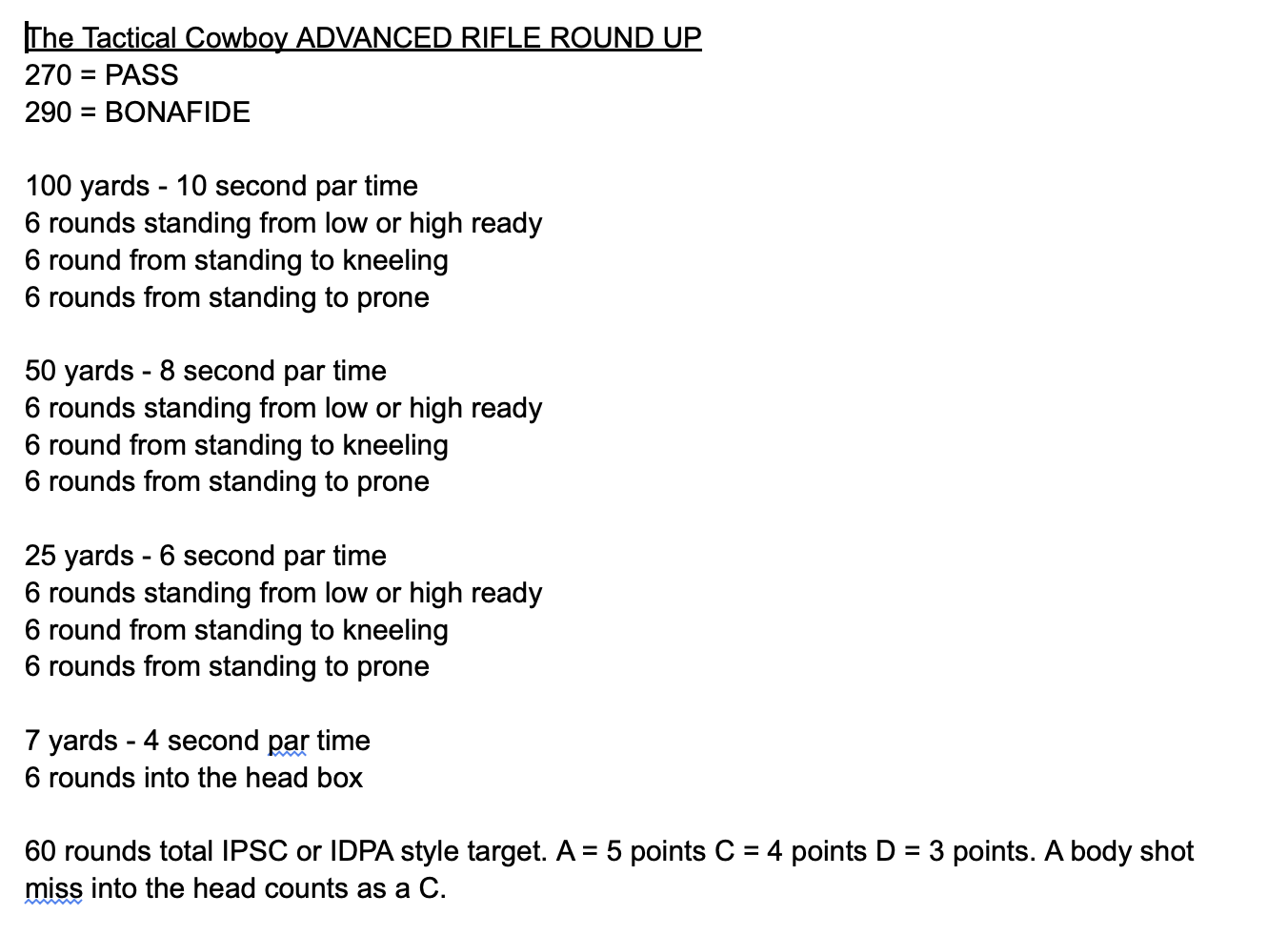 Training Targets / Tools — Tactical Cowboy Training Solutions