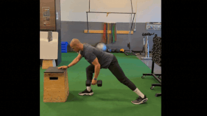 Three Point Row and Staggered Deadlift Workouts