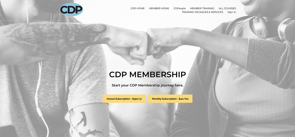 Join us! CDP Membership — Community Development Professionals