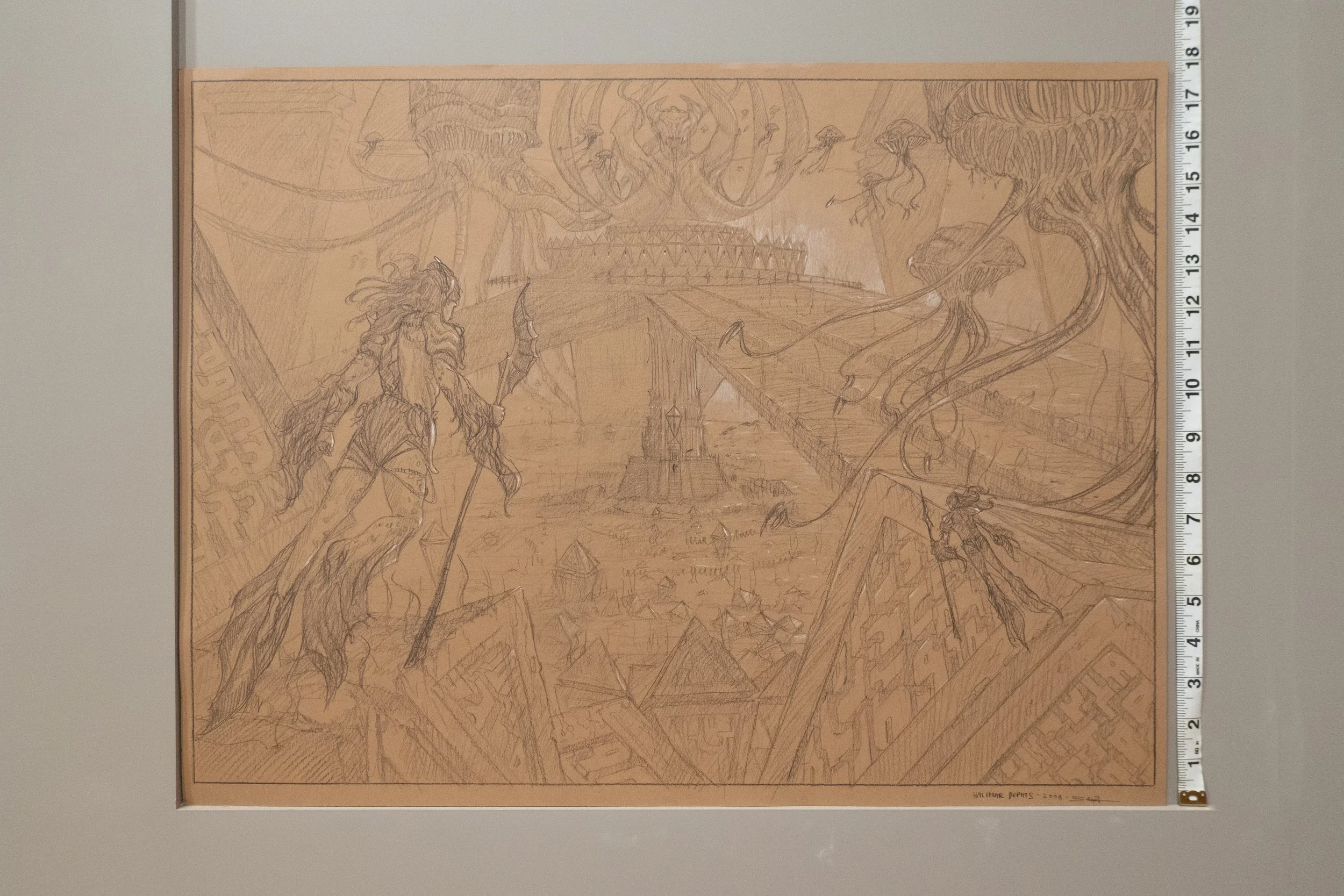 Halimar Depths Sketch — MTG.ART LLC