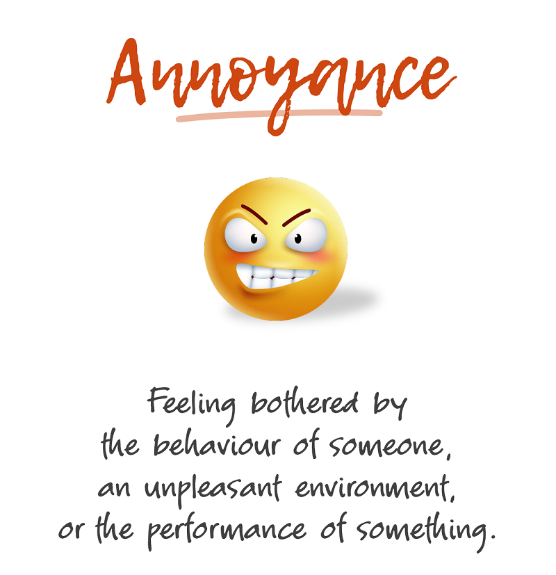 Annoyance — Emotions Guide
