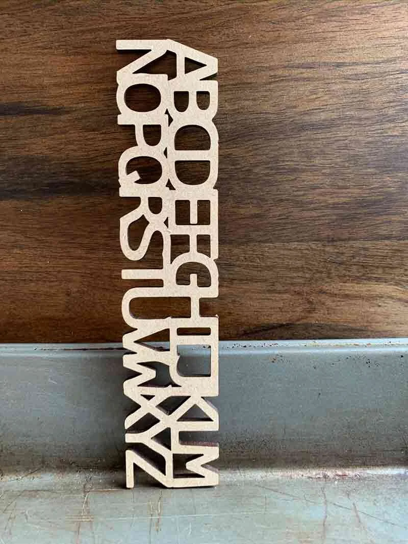 TYPOGRAPHY COASTER (SET OF 4) — CENTRAL