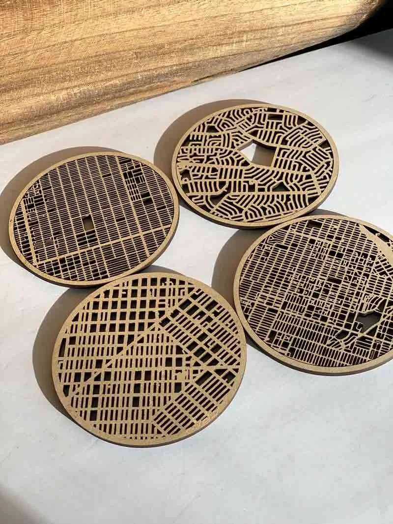 Denver Architecture Magnets Set — CENTRAL