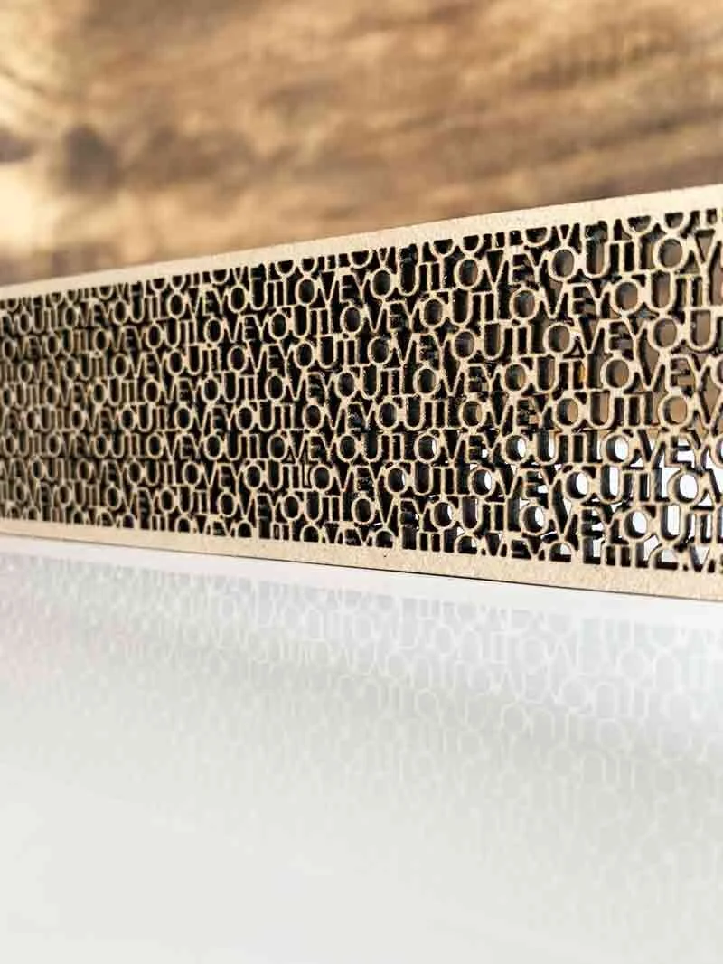 I Love You Bookmark — CENTRAL