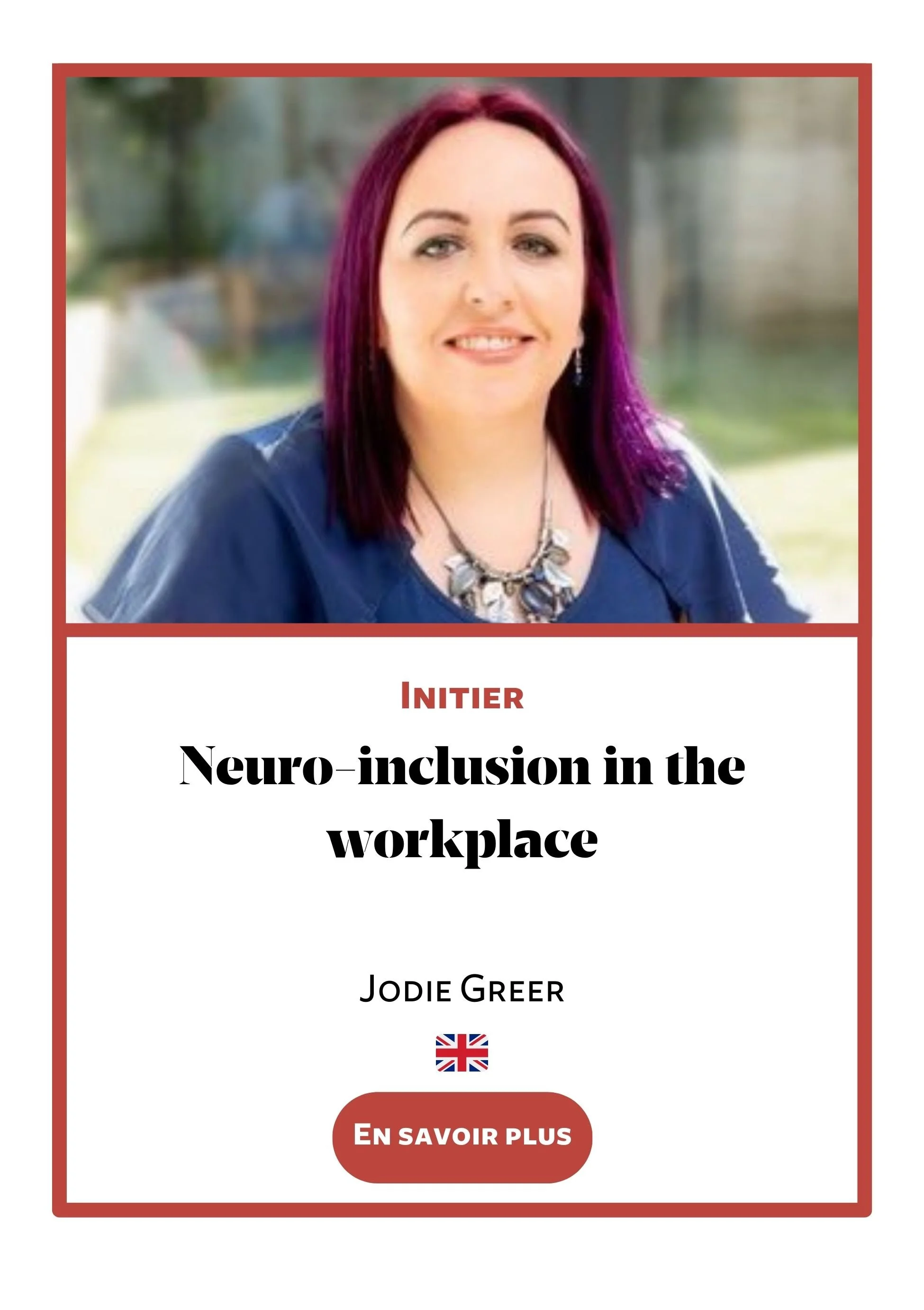 Conference handicap - Neuro-inclusion in the workplace — Gloria Entreprises