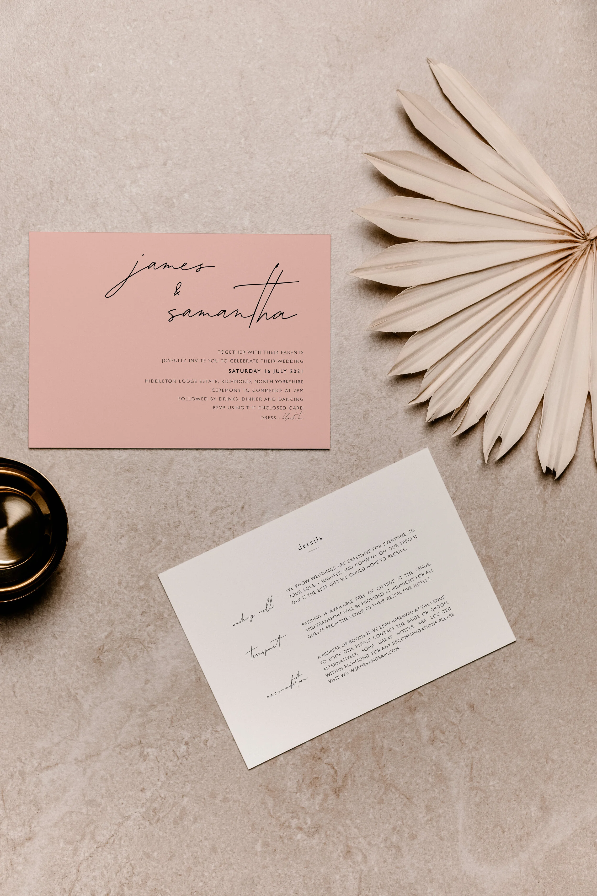 Stamp Design Co | Luxury Wedding Invitations and Stationery