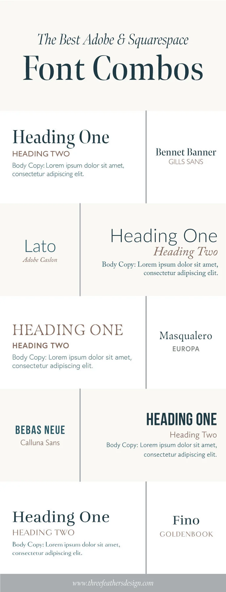 Favorite Squarespace + Adobe Font Combinations — Studio Seaside