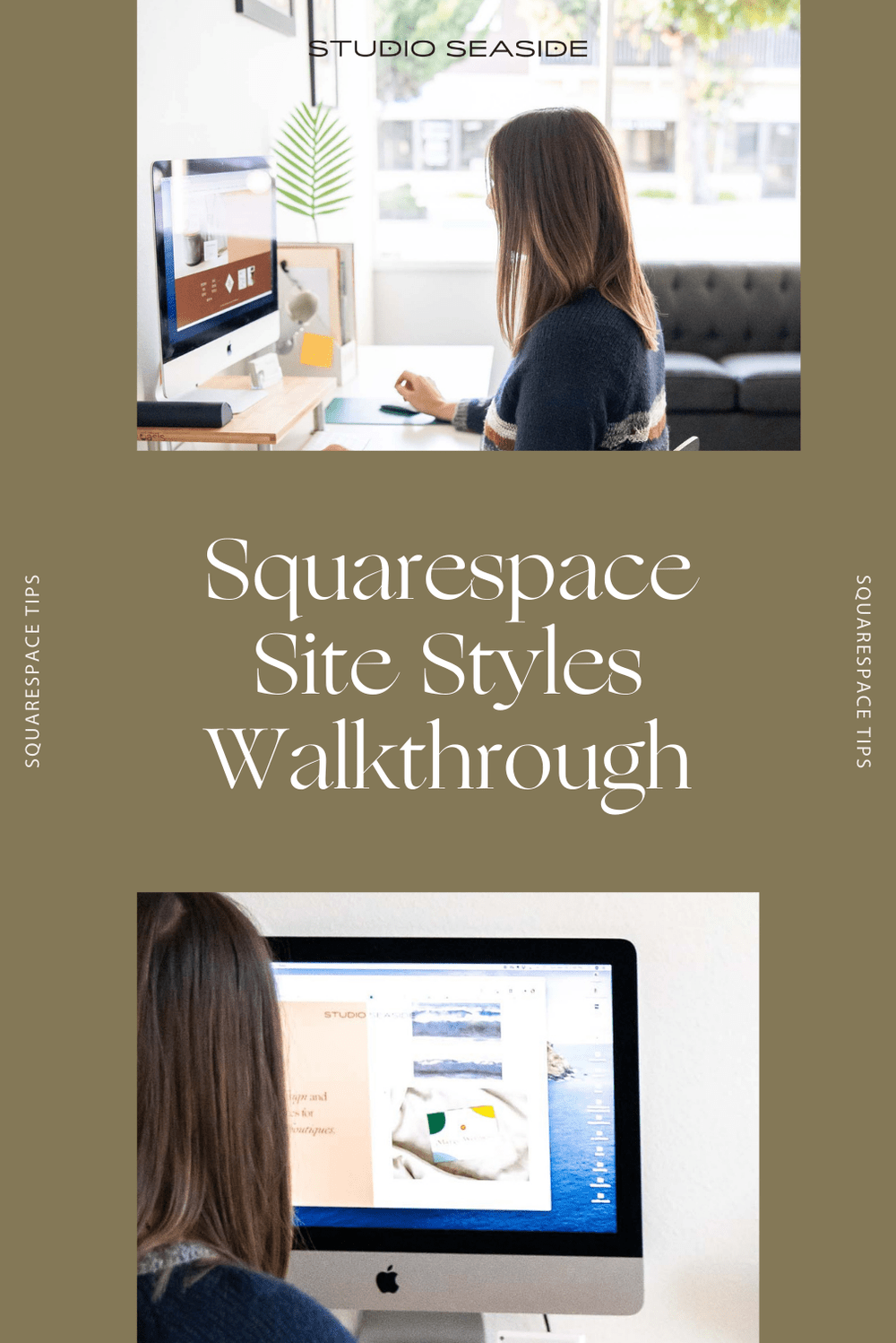 Squarespace Site Styles Walkthrough — Studio Seaside