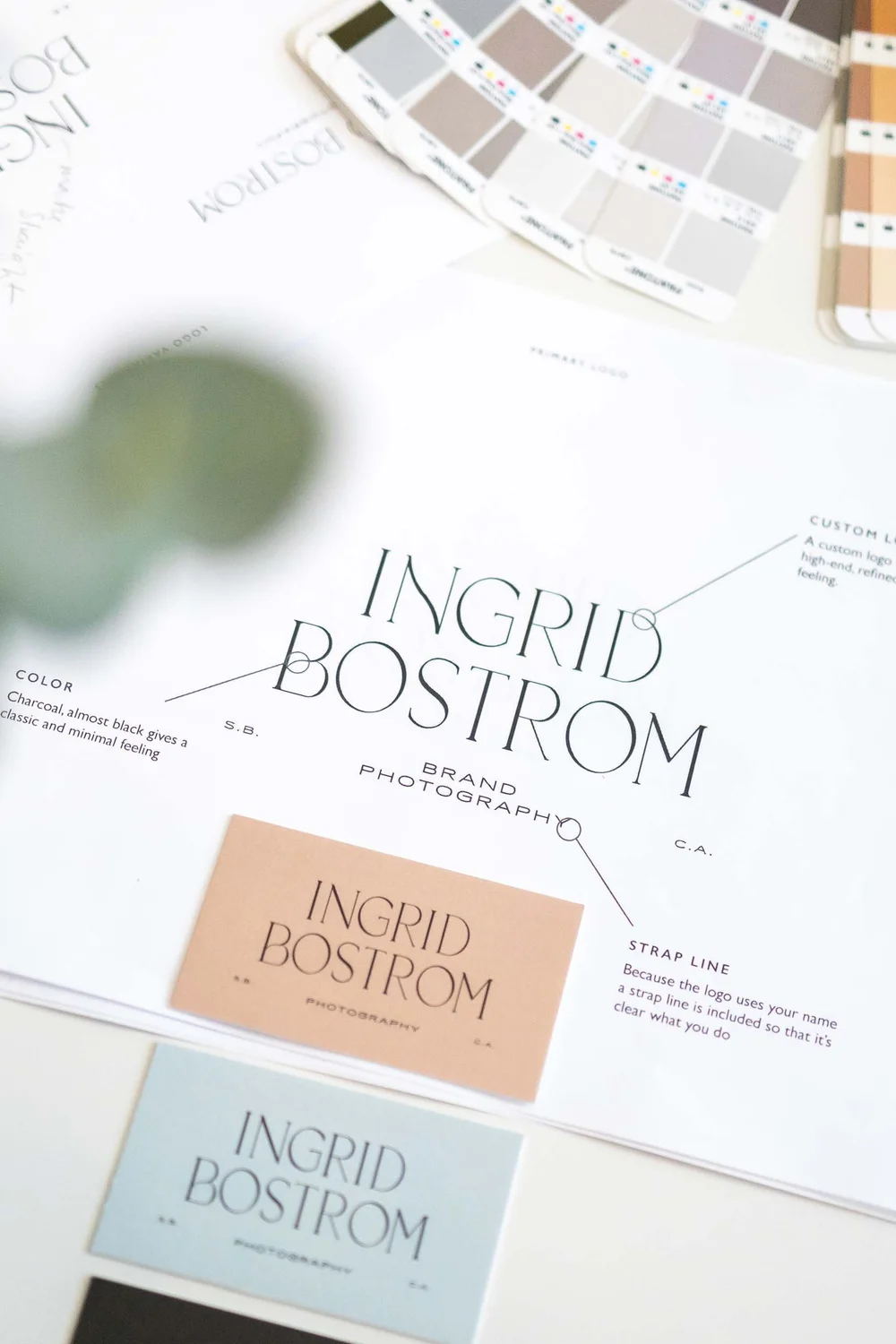 Brand Style Guide Template — Studio Seaside