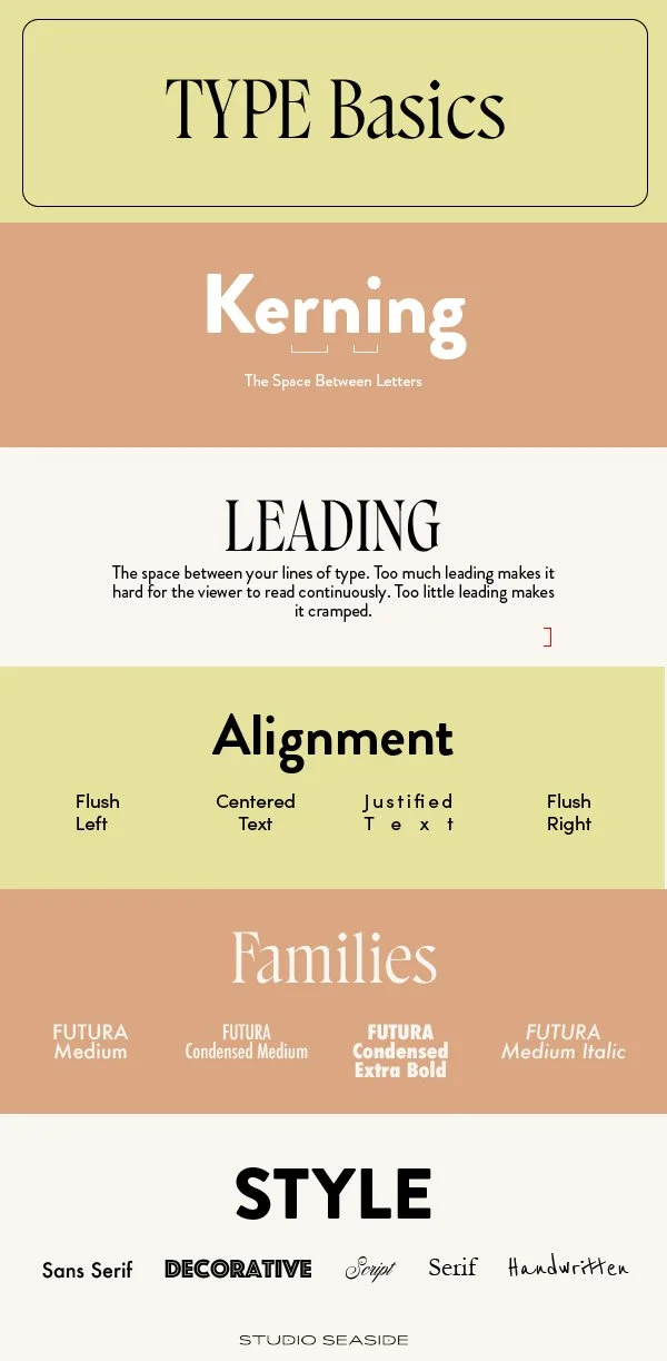 Let's Talk About Type — Studio Seaside