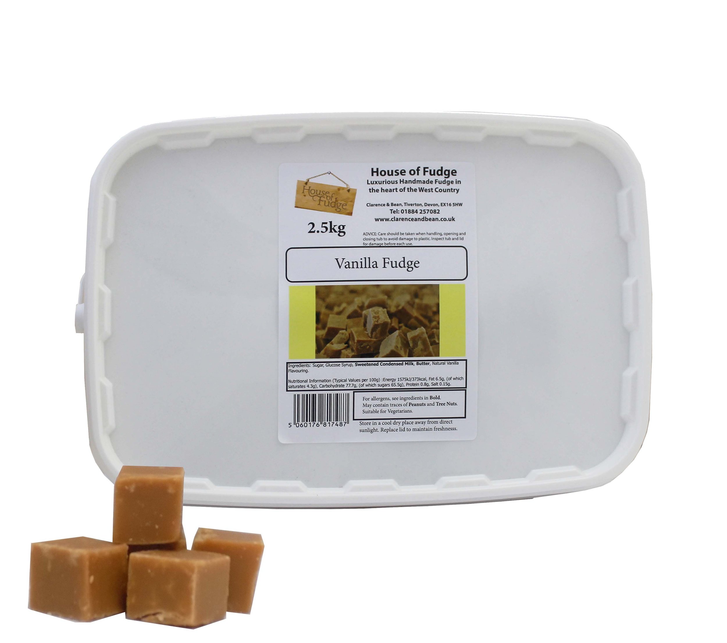 House of Fudge - Vanilla - Bulk Fudge Cubes