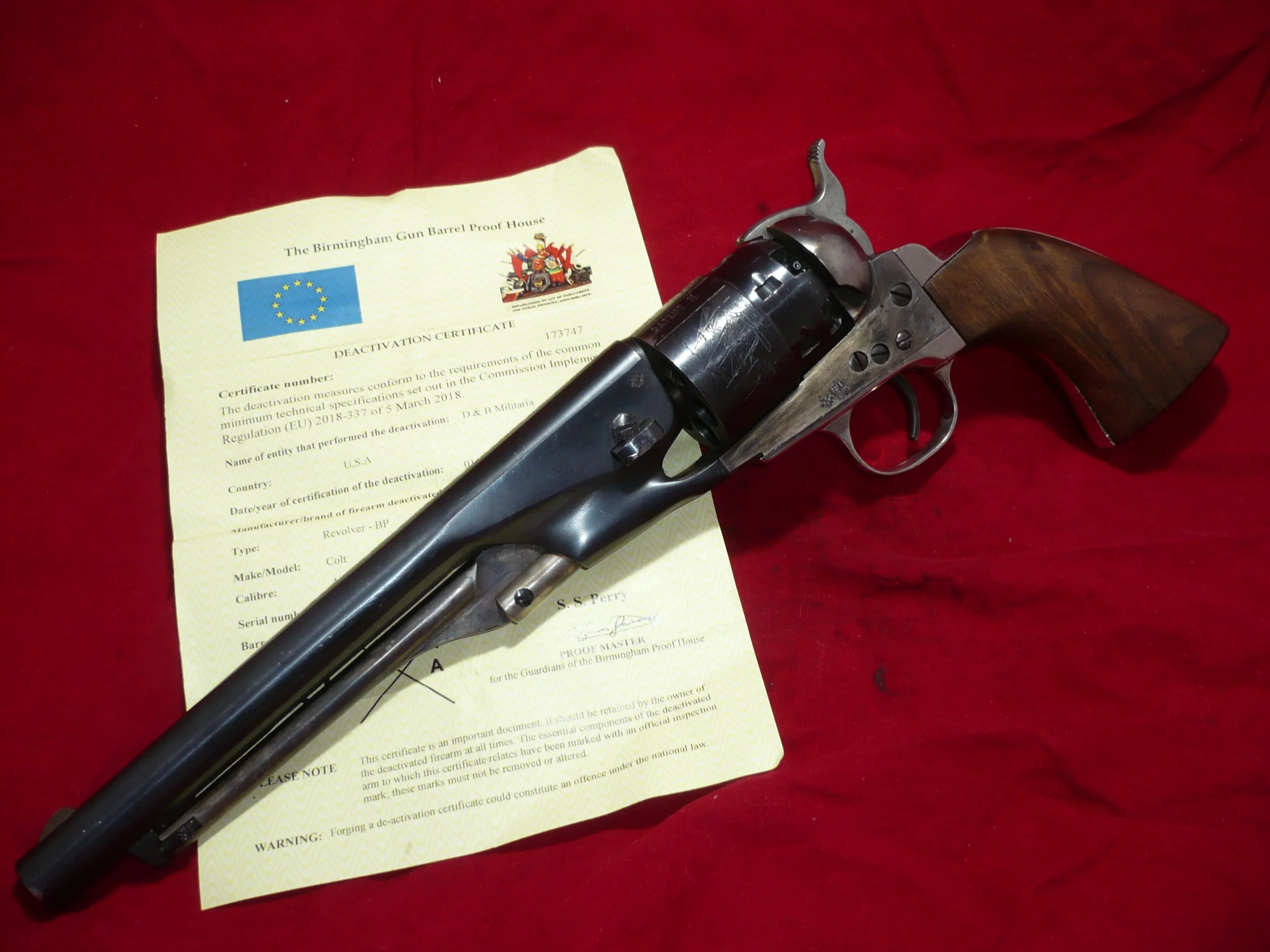 Deactivated Pistols — Packing Iron