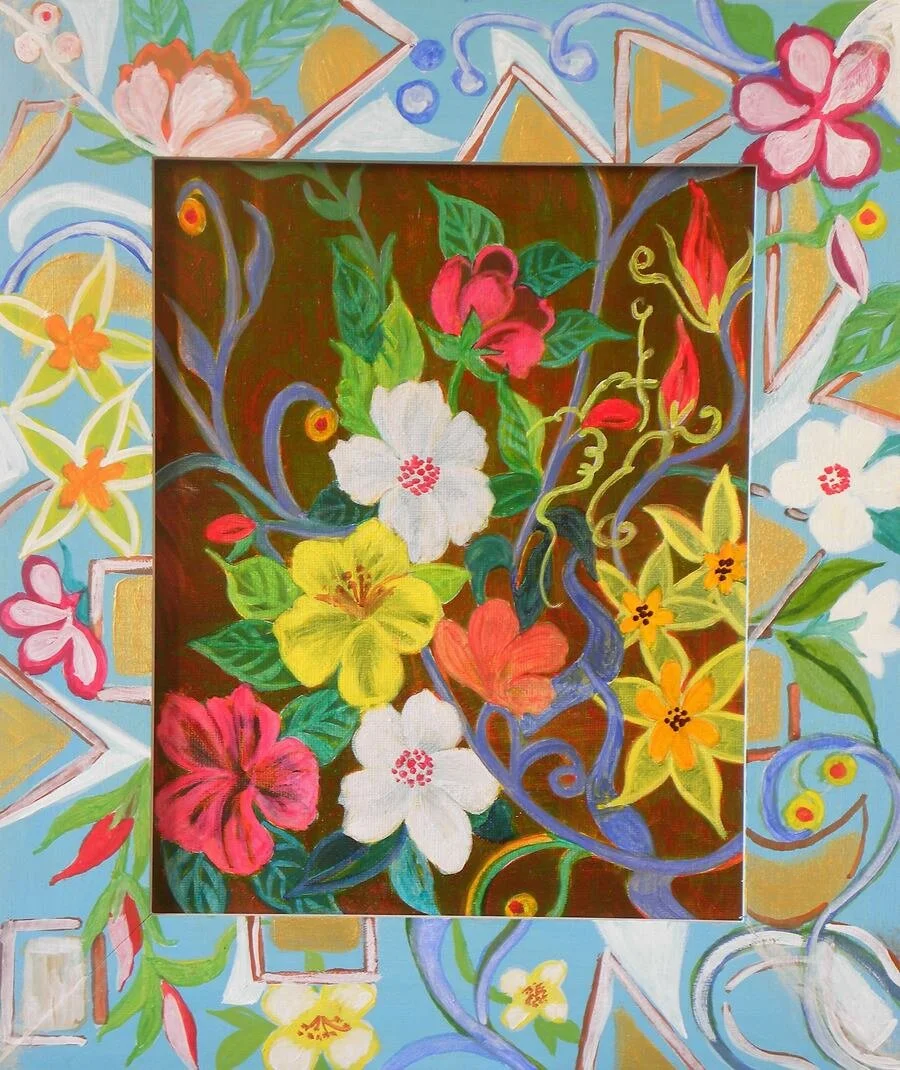 paintings-flowers & fruit — LADY RUBY BUTE