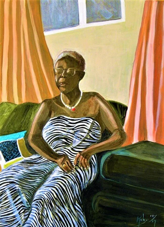 paintings-people of the islands — LADY RUBY BUTE