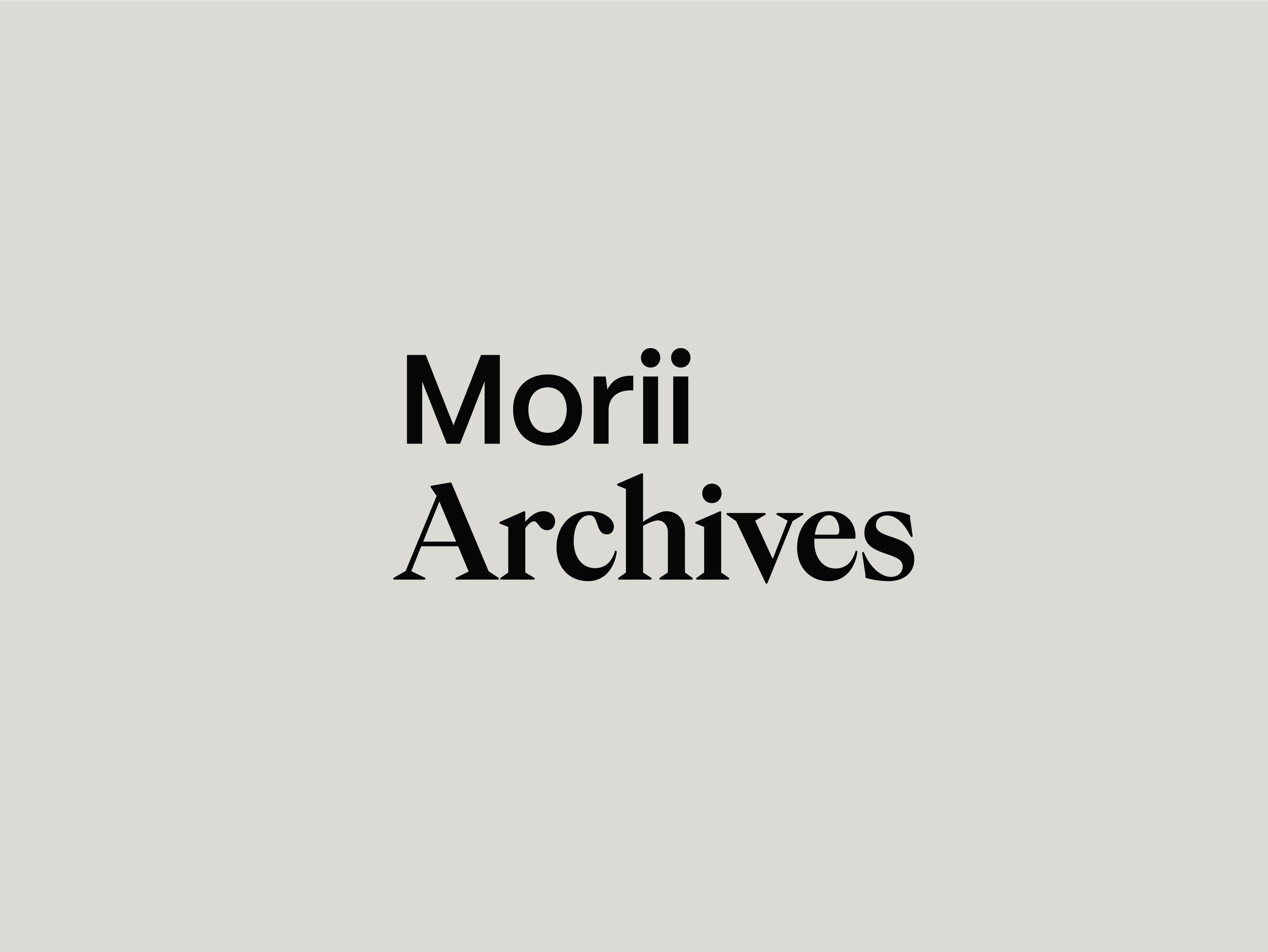 Morii Archives — Morii