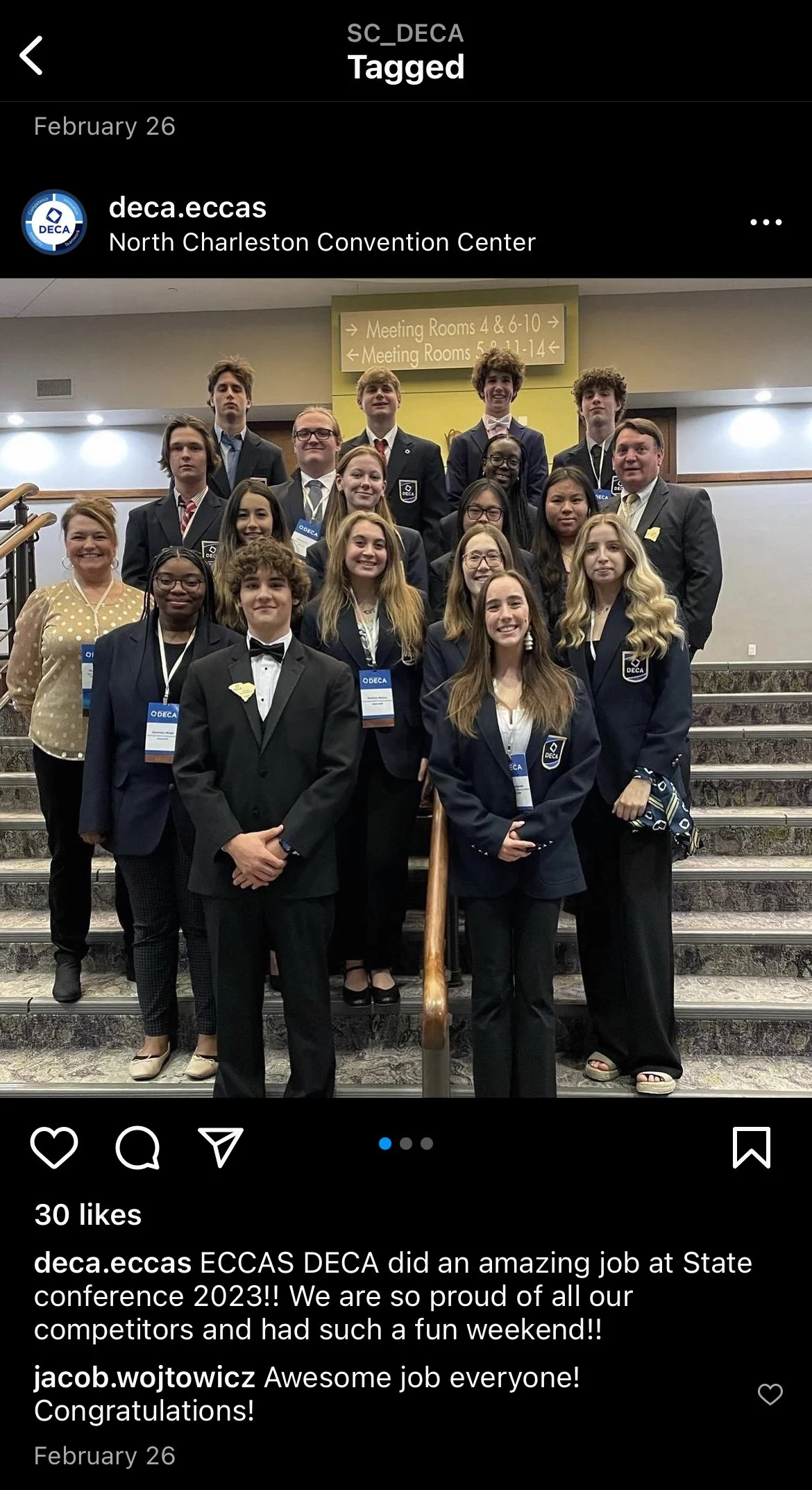 Interact With Our Social Media! — South Carolina DECA
