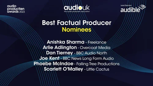 Best Factual Producer — Phoebe McIndoe