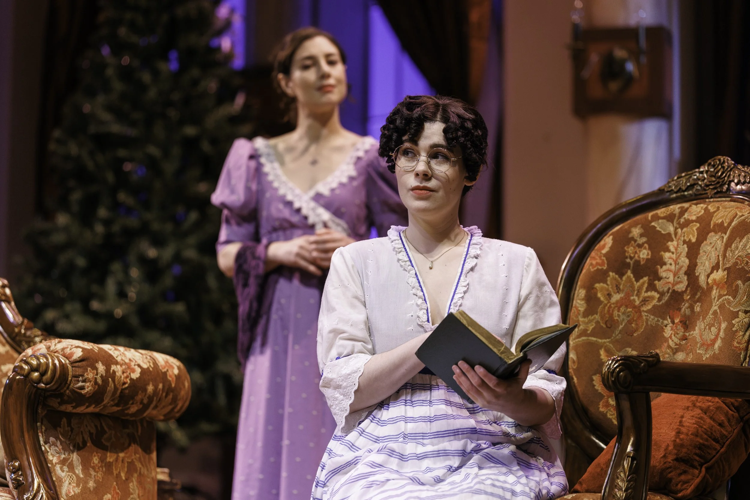 Theatre review: Festive warmth fills witty Miss Bennet: Christmas at ...