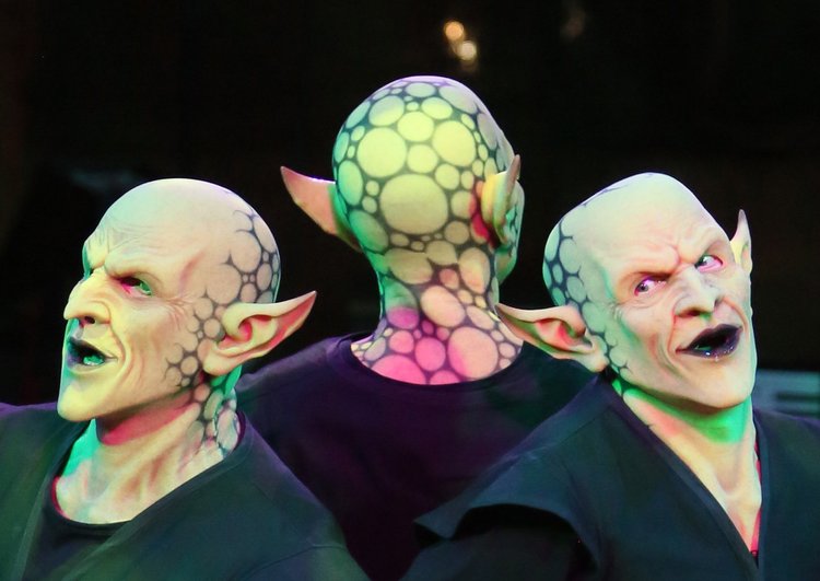 Theatre review: In Goblin:Macbeth, three masked, bickering creatures ...
