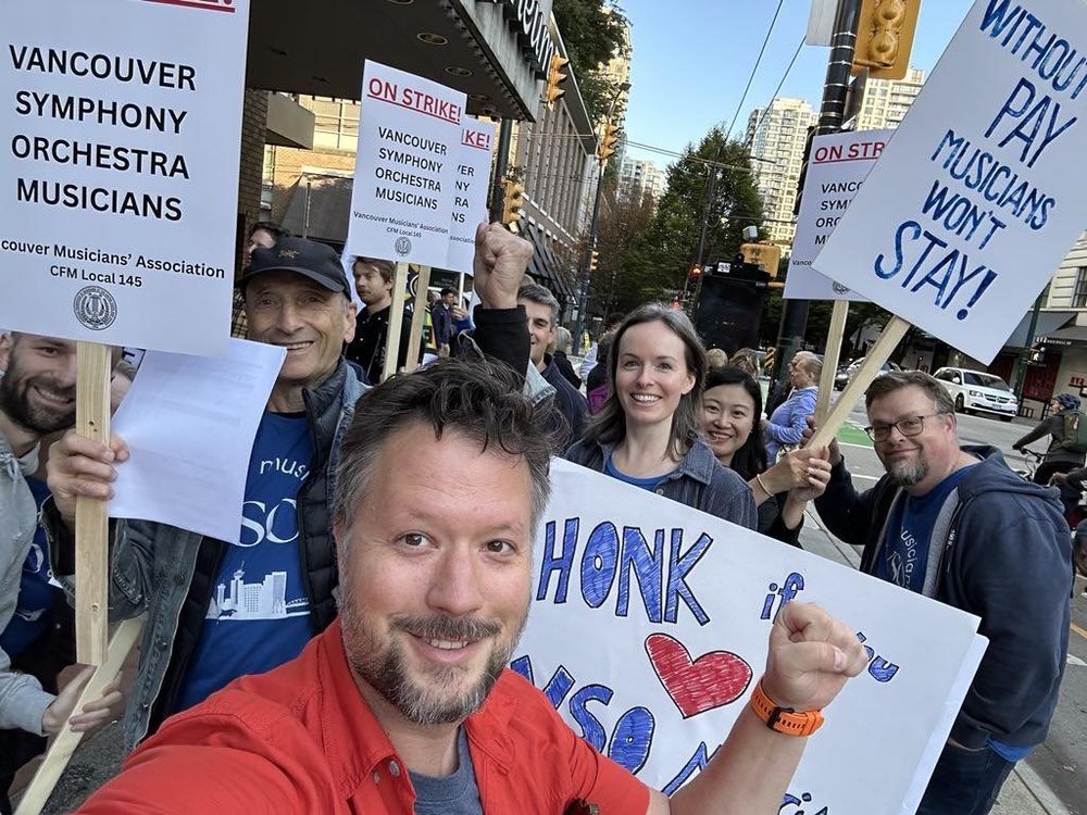 VSO musicians on strike for first time in orchestra's 107-year history ...