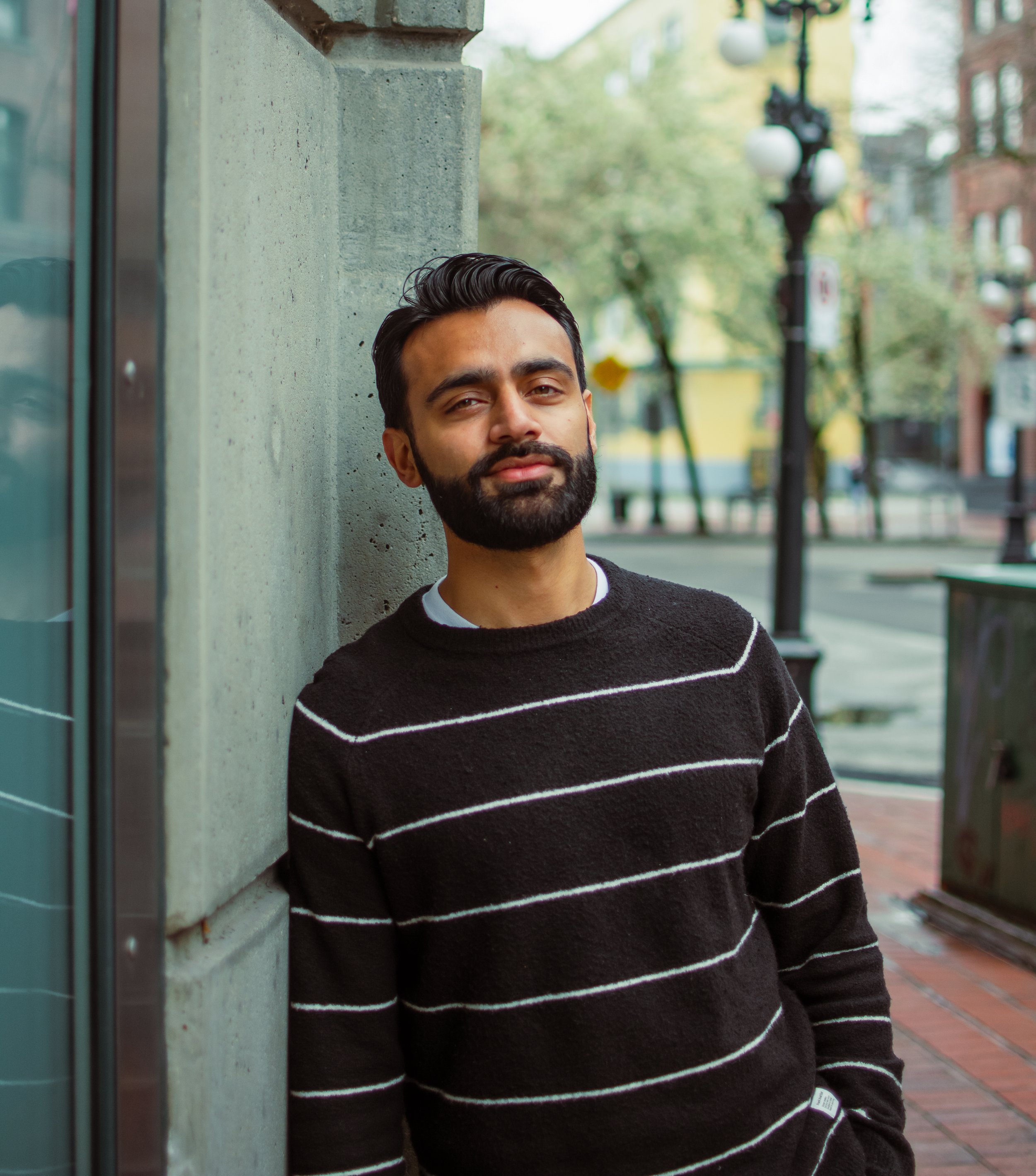 Social-media stars Amreen Gill—aka Bhangralicious—and Swarndeep Gill join live podcast recording ...