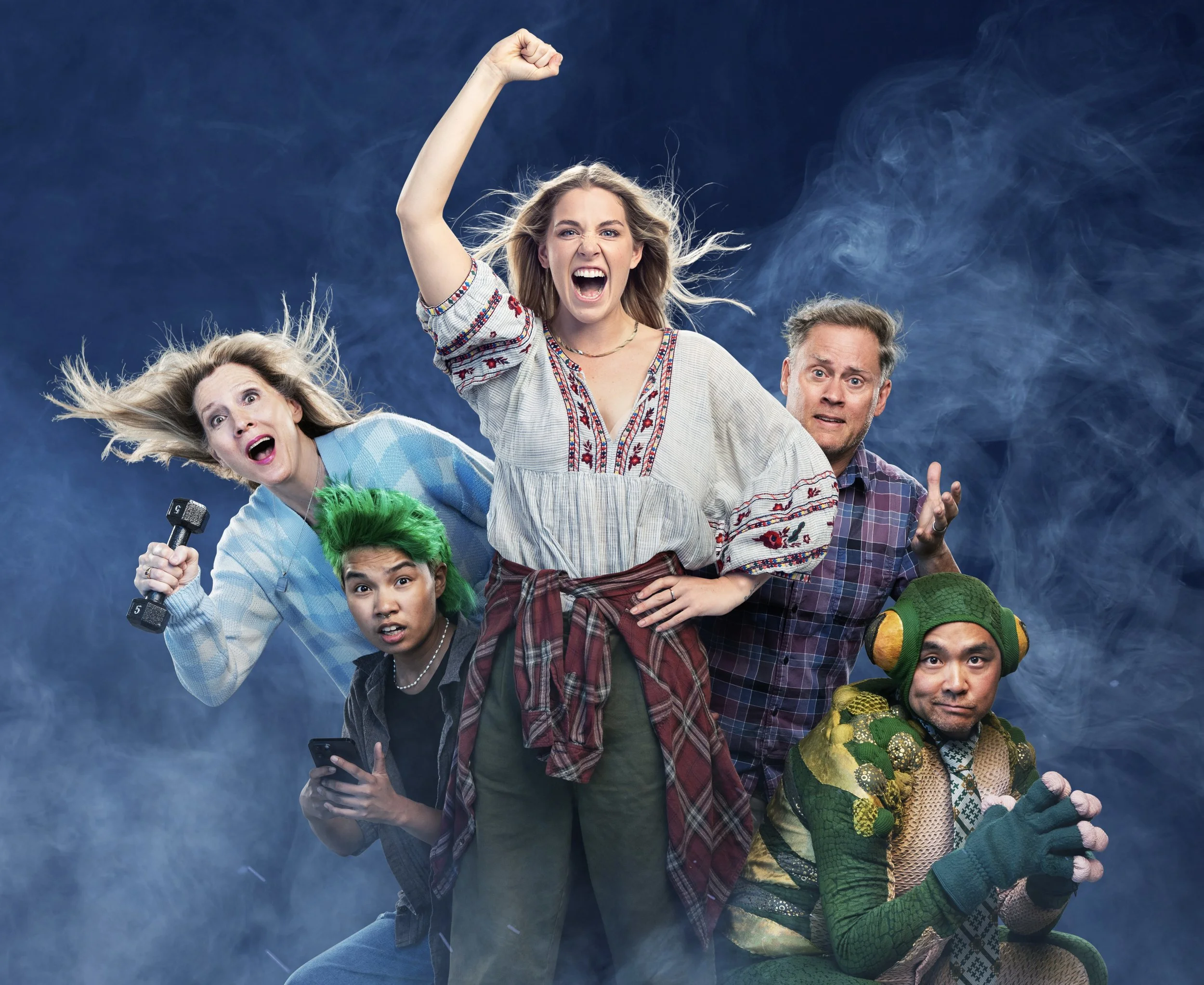 In dark climate comedy Hurricane Mona, Alex Gullason plays a spunky ...